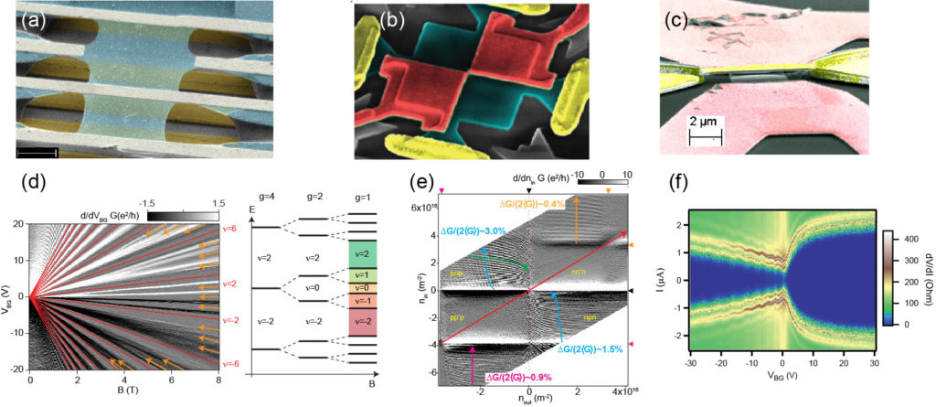 Quantum transport in graphene – Quantum- and Nanoelectronics